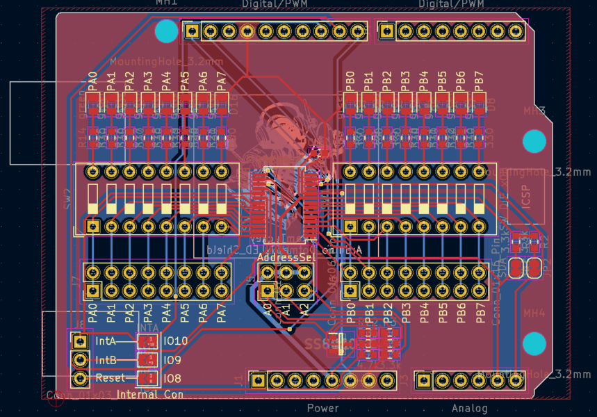 【Arduinoで電子工作-10】ArduinoでI/Oエキスパンダー MCP23017を使う | 電子工作でライフハック